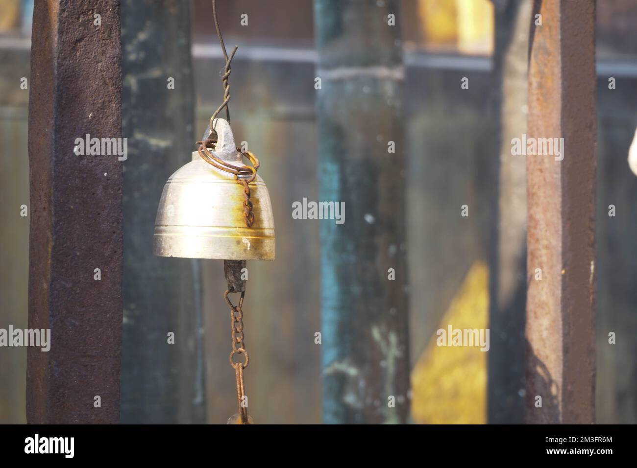 Ancient bells about religious ceremonies of Thailand Stock Photo - Alamy
