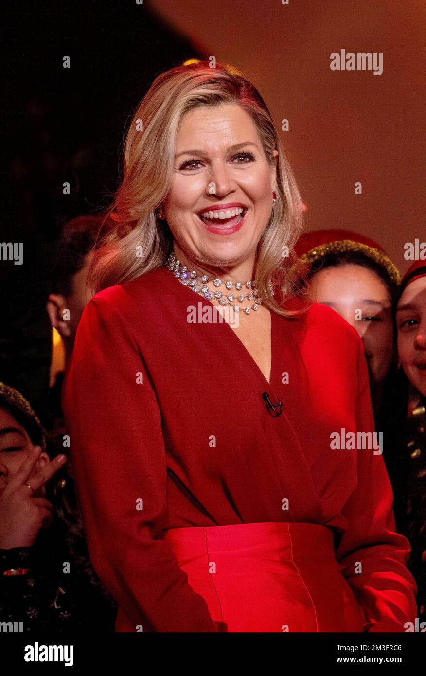 Amsterdam, Netherlands, December 15, 2022, Queen Maxima of The ...