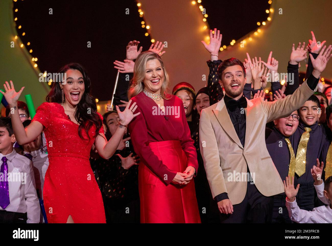 Amsterdam, Netherlands, December 15, 2022, Queen Maxima of The ...