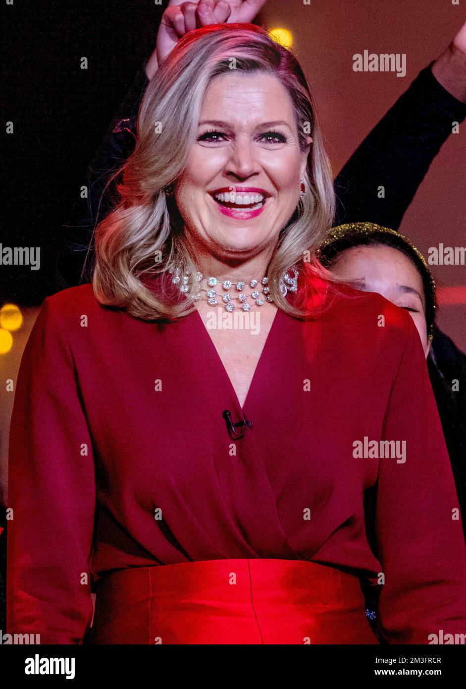 Amsterdam, Netherlands, December 15, 2022, Queen Maxima of The ...