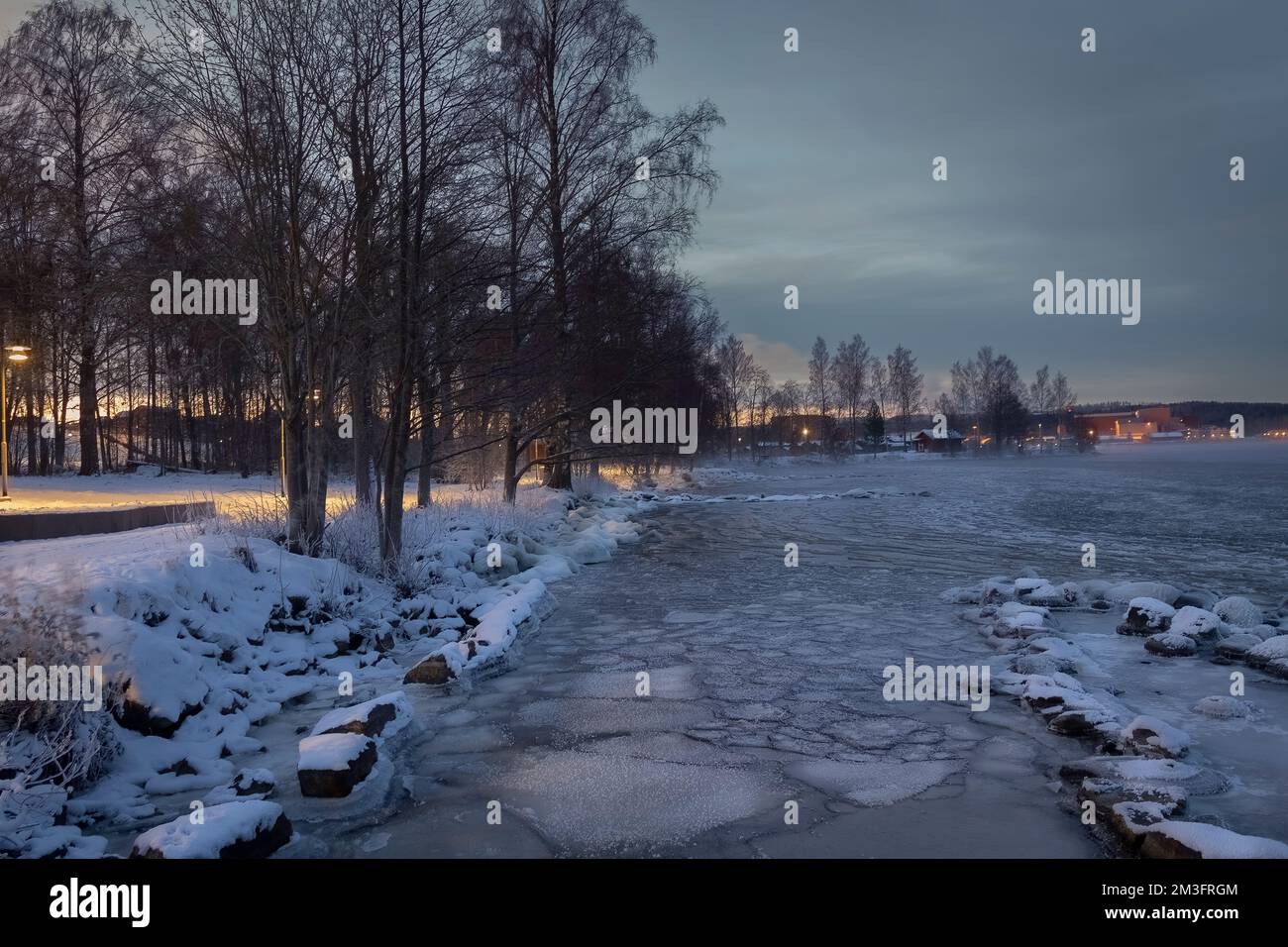 Landscape pictures from Ludvika city in Sweden Stock Photo - Alamy