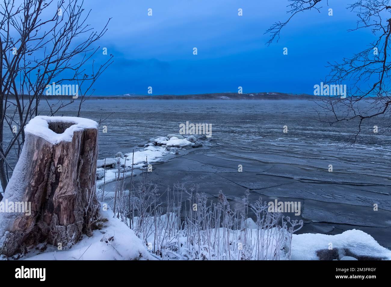 Landscape pictures from Ludvika city in Sweden Stock Photo - Alamy