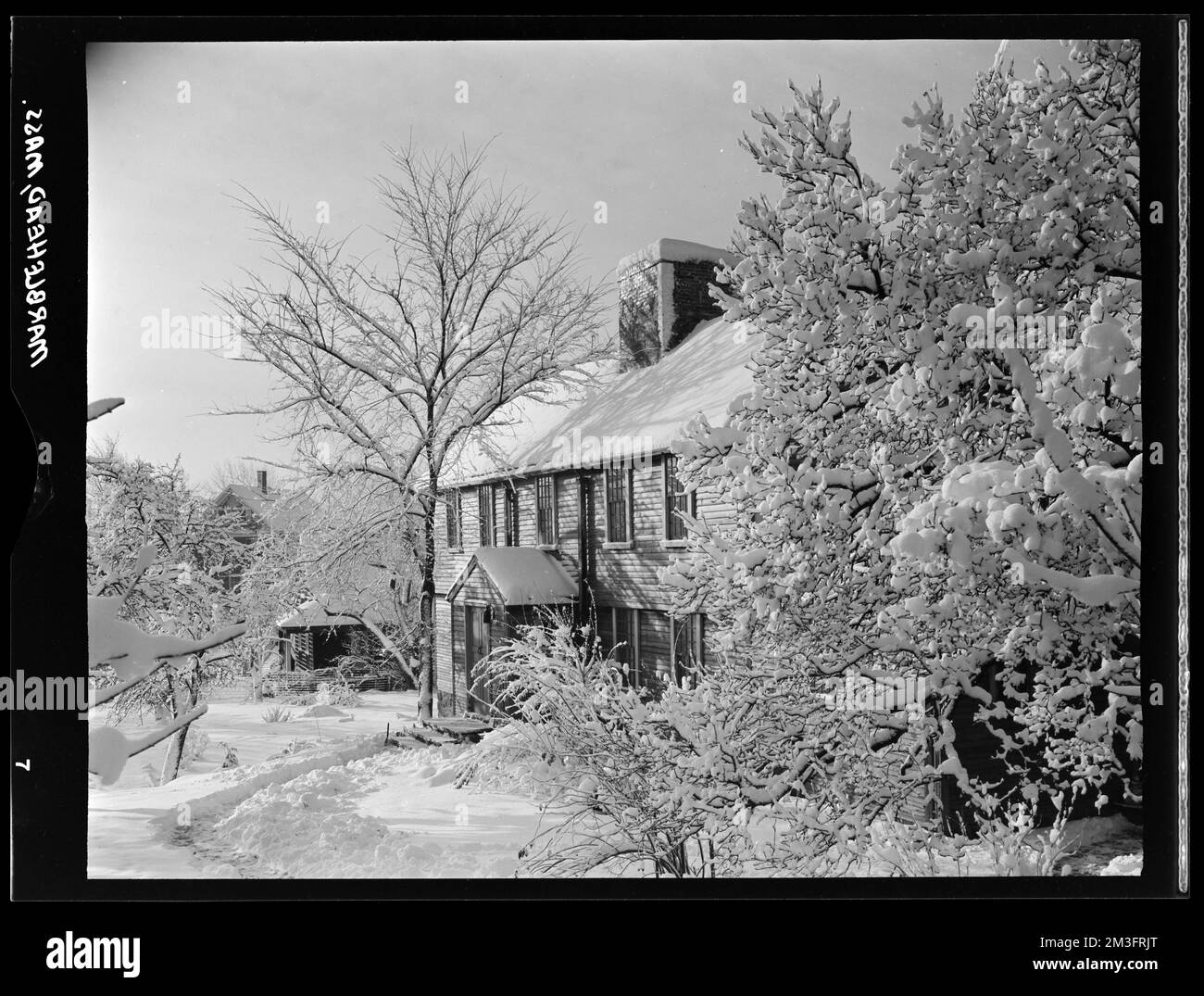 Marblehead, house exterior, snow , Architecture, Dwellings, Snow ...
