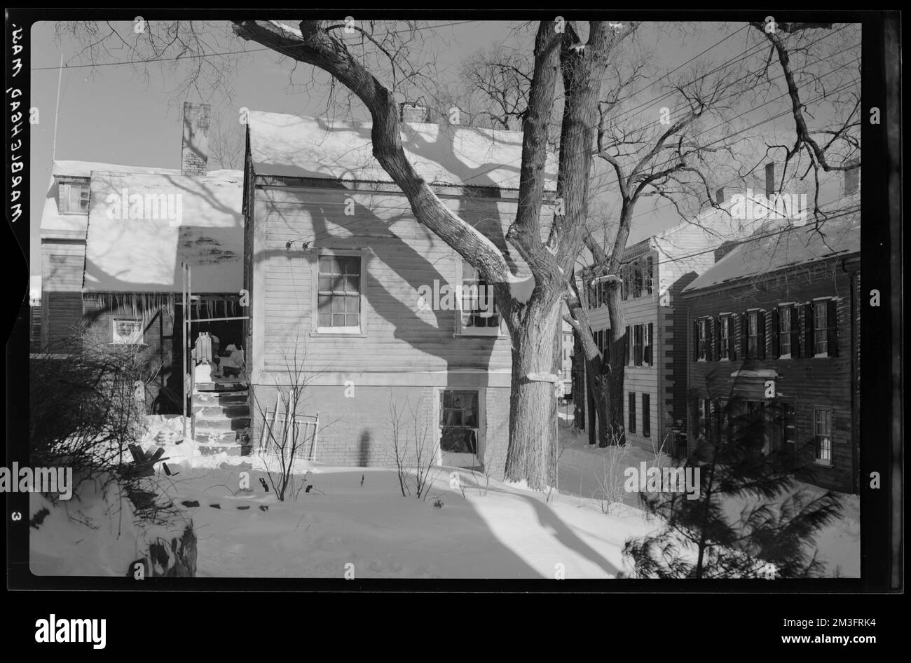 Marblehead, houses, snow , Architecture, Dwellings, Snow. Samuel ...