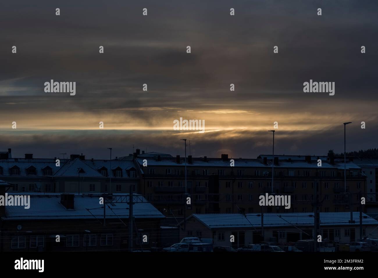 Landscape pictures from Ludvika city in Sweden Stock Photo - Alamy