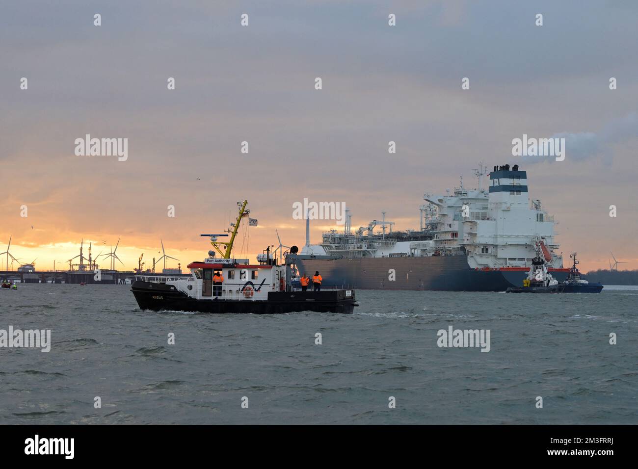 Floating storage and regasification unit hi-res stock photography and ...