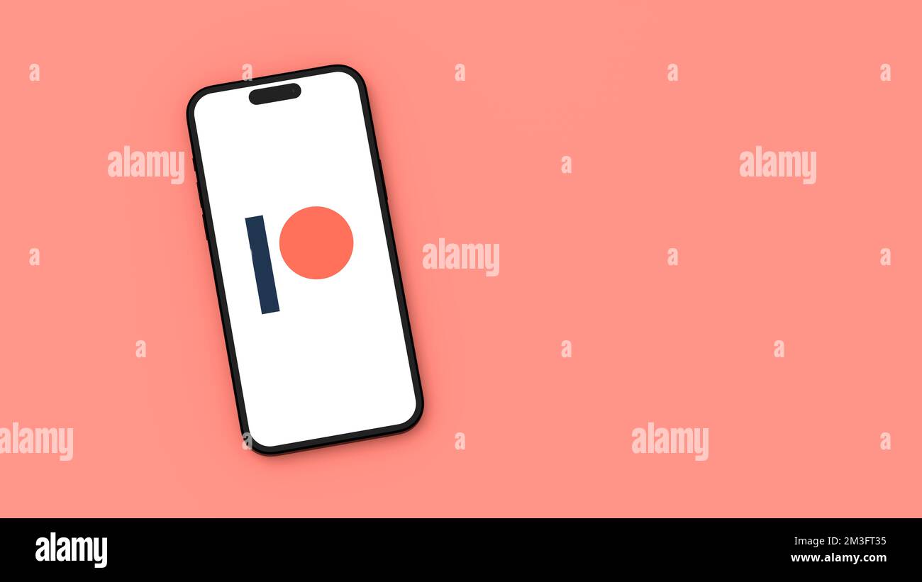 Patreon logo hi-res stock photography and images - Alamy