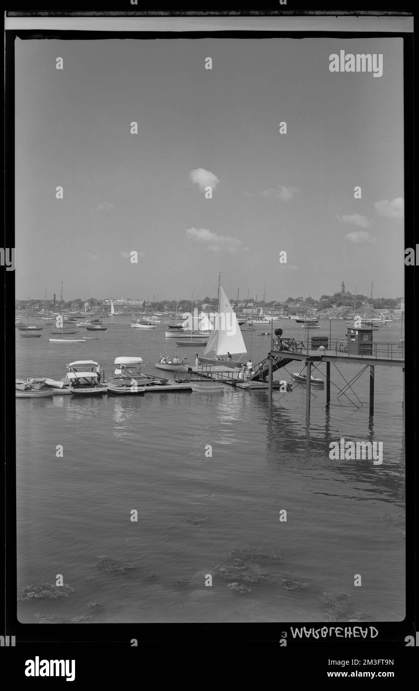 Marblehead (marine) , Boats, Harbors, Piers & wharves. Samuel ...