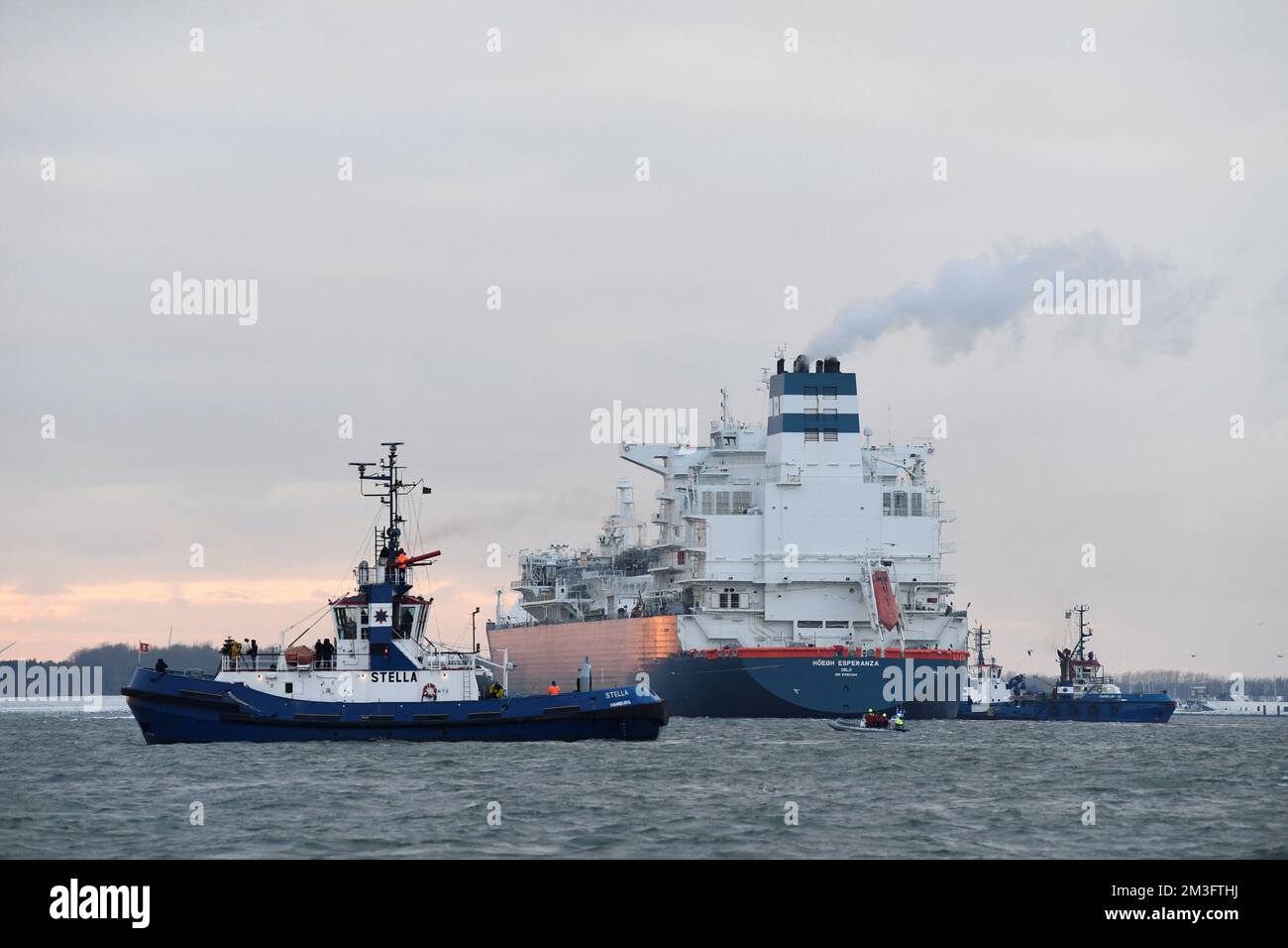Floating storage and regasification unit hi-res stock photography and ...