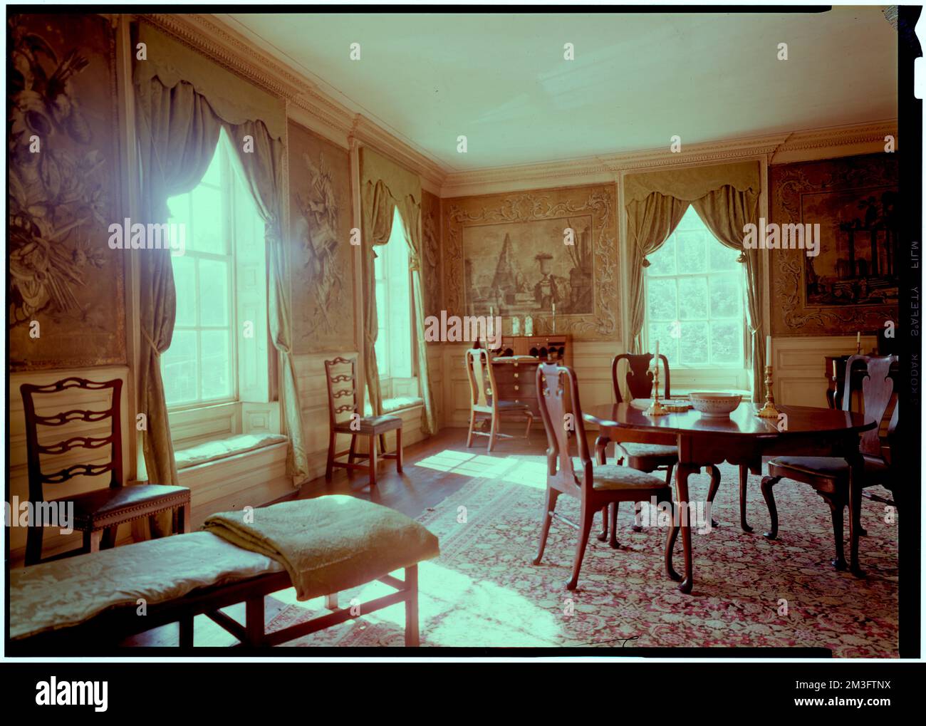 Marblehead, Mass.: Lee Mansion, 2nd floor drawing room , Architectural ...