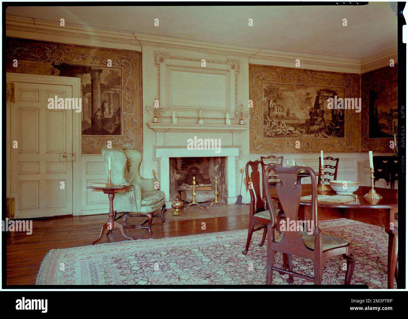 Marblehead, Mass.: Lee Mansion, 2nd floor drawing room , Drawing rooms ...