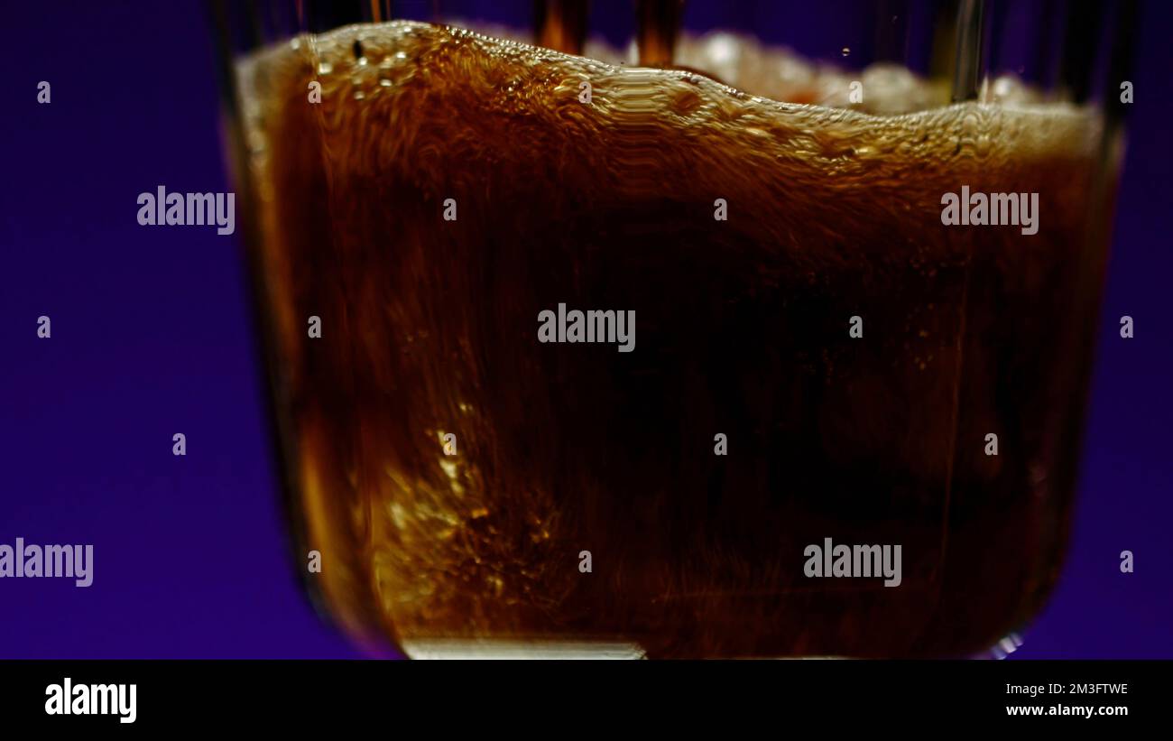 Super slow motion pouring soda hi-res stock photography and images - Alamy