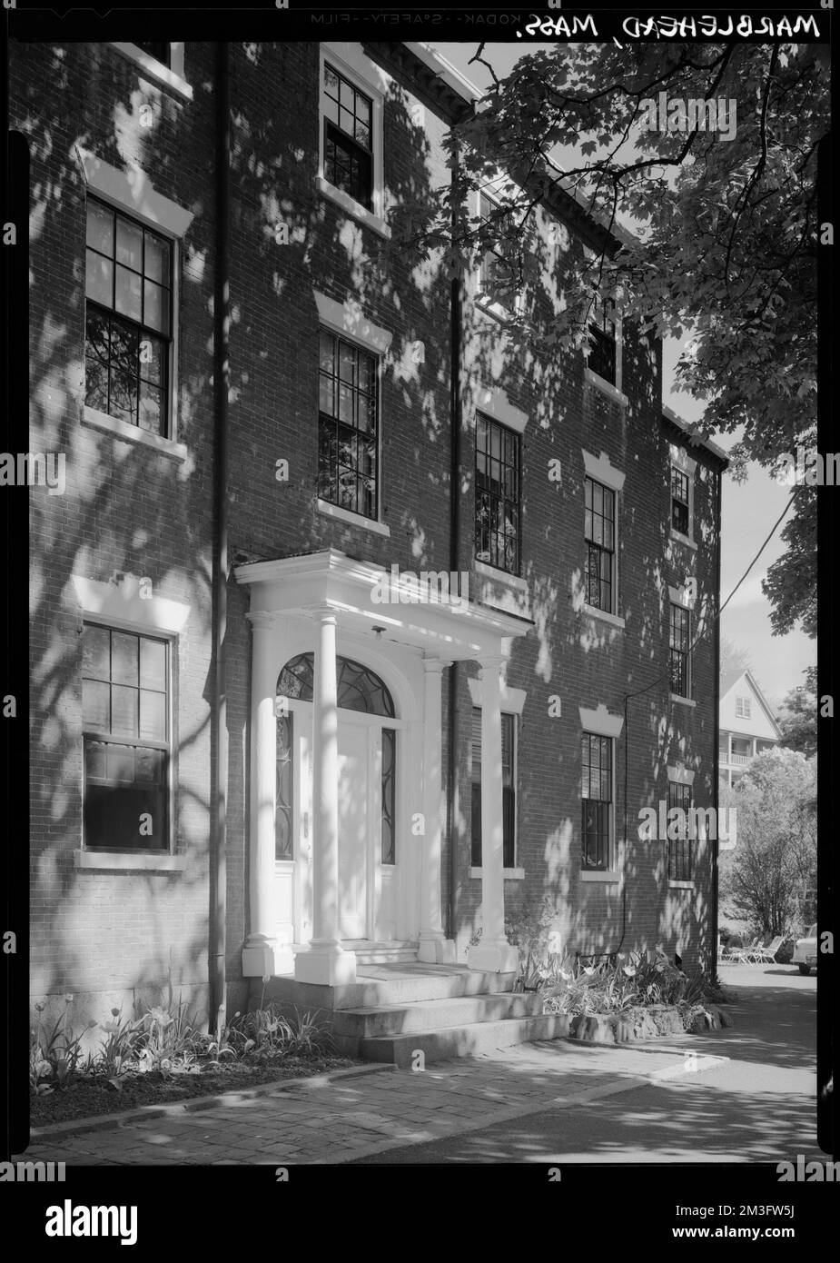 Marblehead, Mass.: Pearl Street, Georgian brick house , Architecture ...