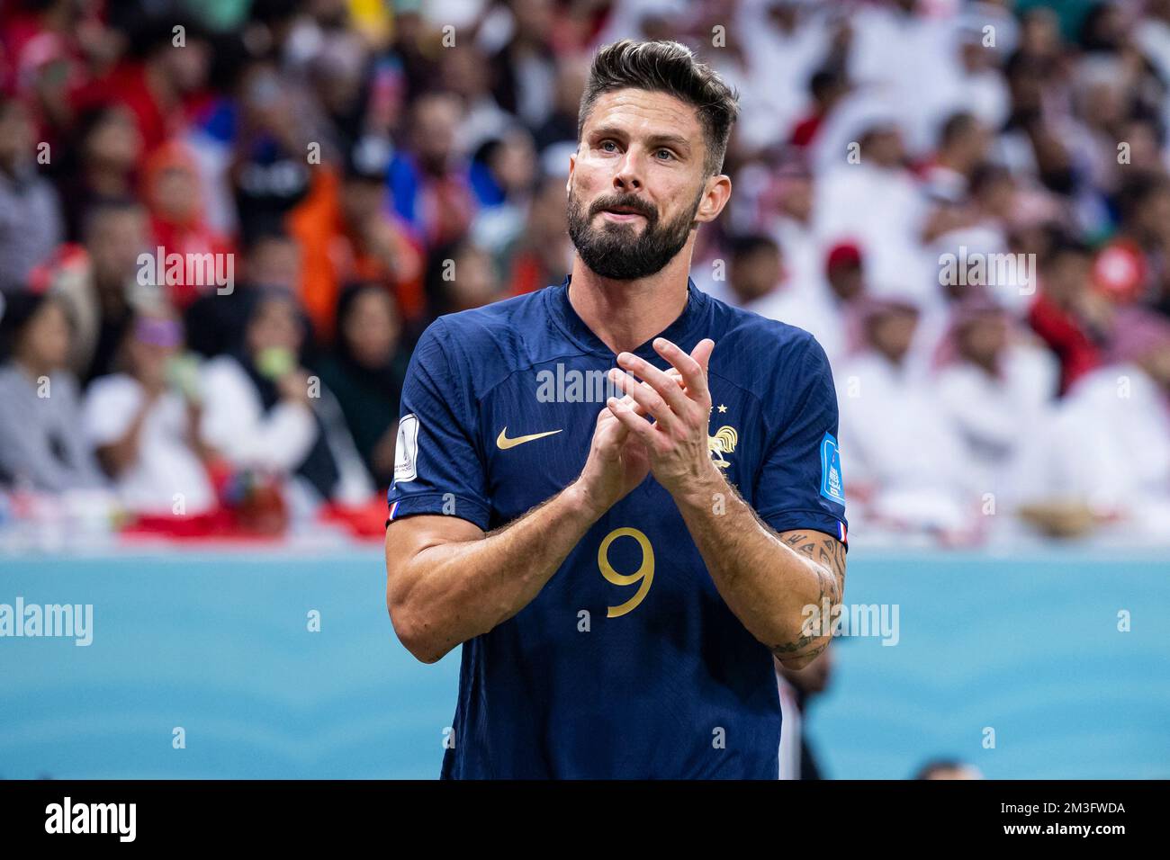 Al Chaur, Qatar. 14th Dec, 2022. Soccer: World Cup, France - Morocco ...