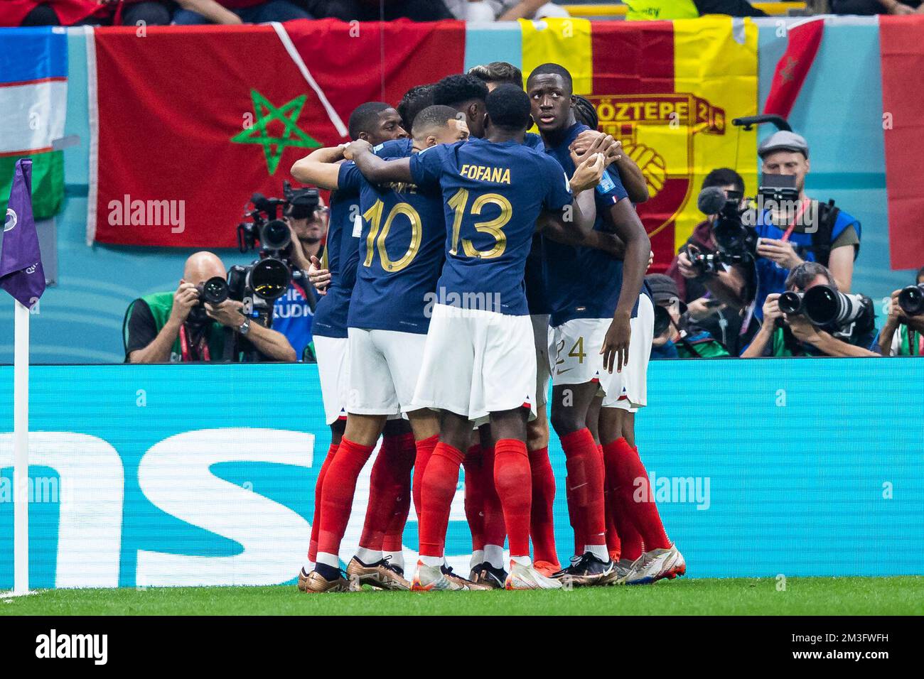 Al Chaur, Qatar. 14th Dec, 2022. Soccer: World Cup, France - Morocco ...