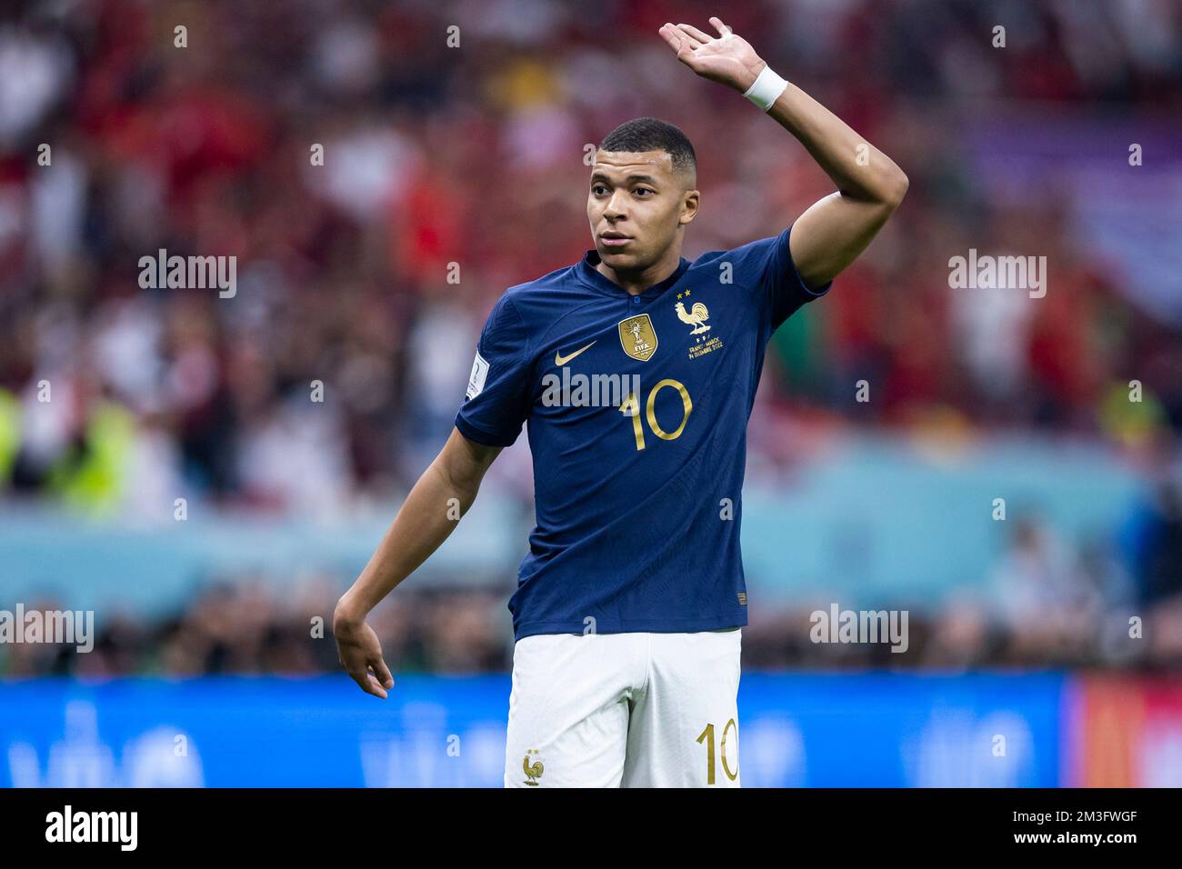 Al Chaur, Qatar. 14th Dec, 2022. Soccer: World Cup, France - Morocco ...