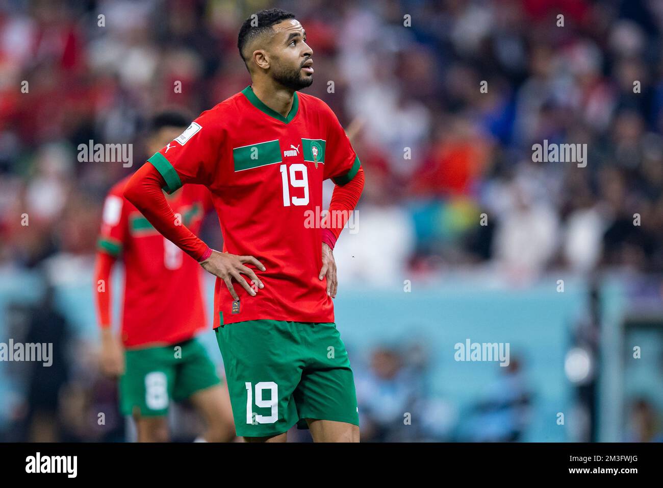 Al Chaur, Qatar. 14th Dec, 2022. Soccer: World Cup, France - Morocco ...