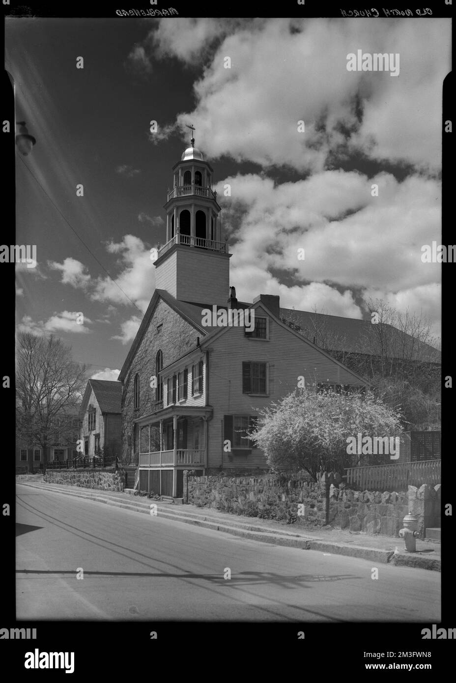 Marblehead, Old North Church, UCC, in Spring , Churches, Old North ...