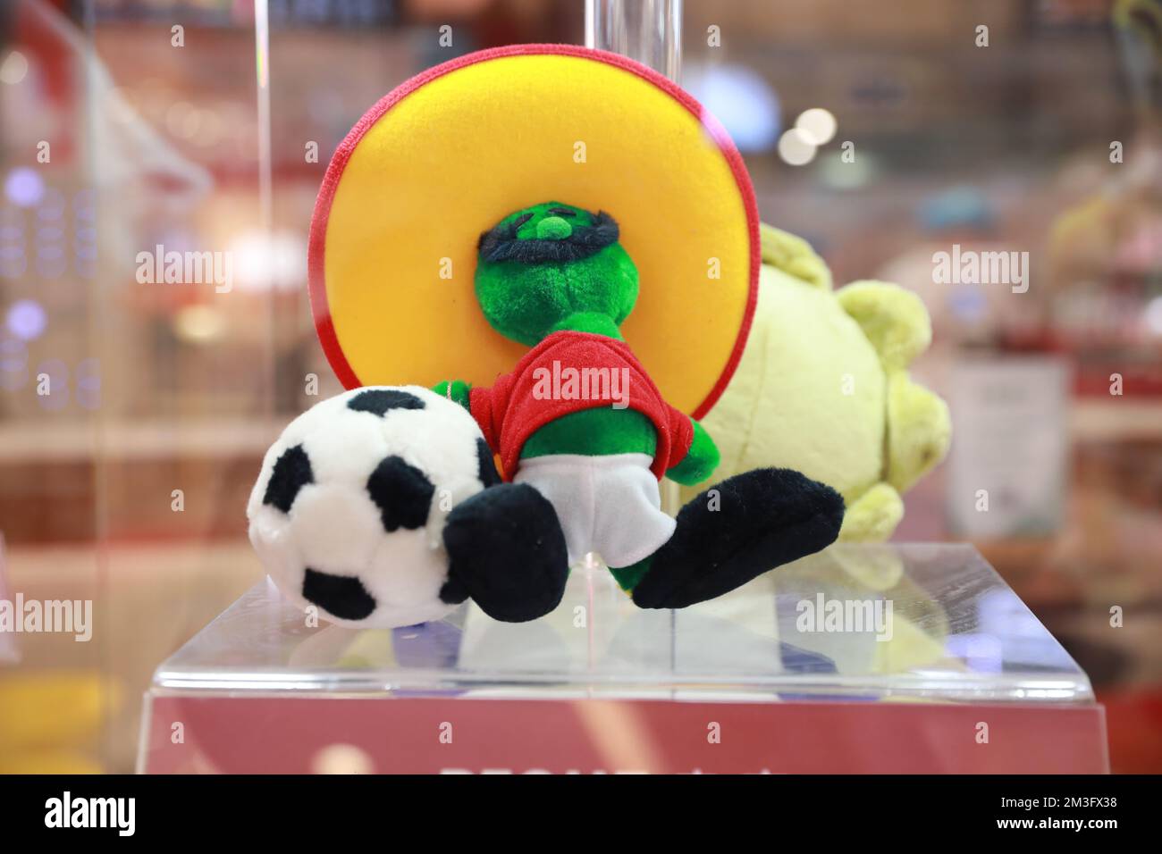 XI'AN, CHINA - DECEMBER 14, 2022 - Pique, the mascot of the 1986 Mexico ...