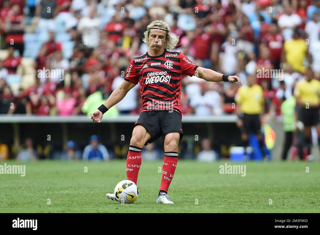 Rio de Janeiro, Brazil, November 12, 2022. Football player David Luiz ...