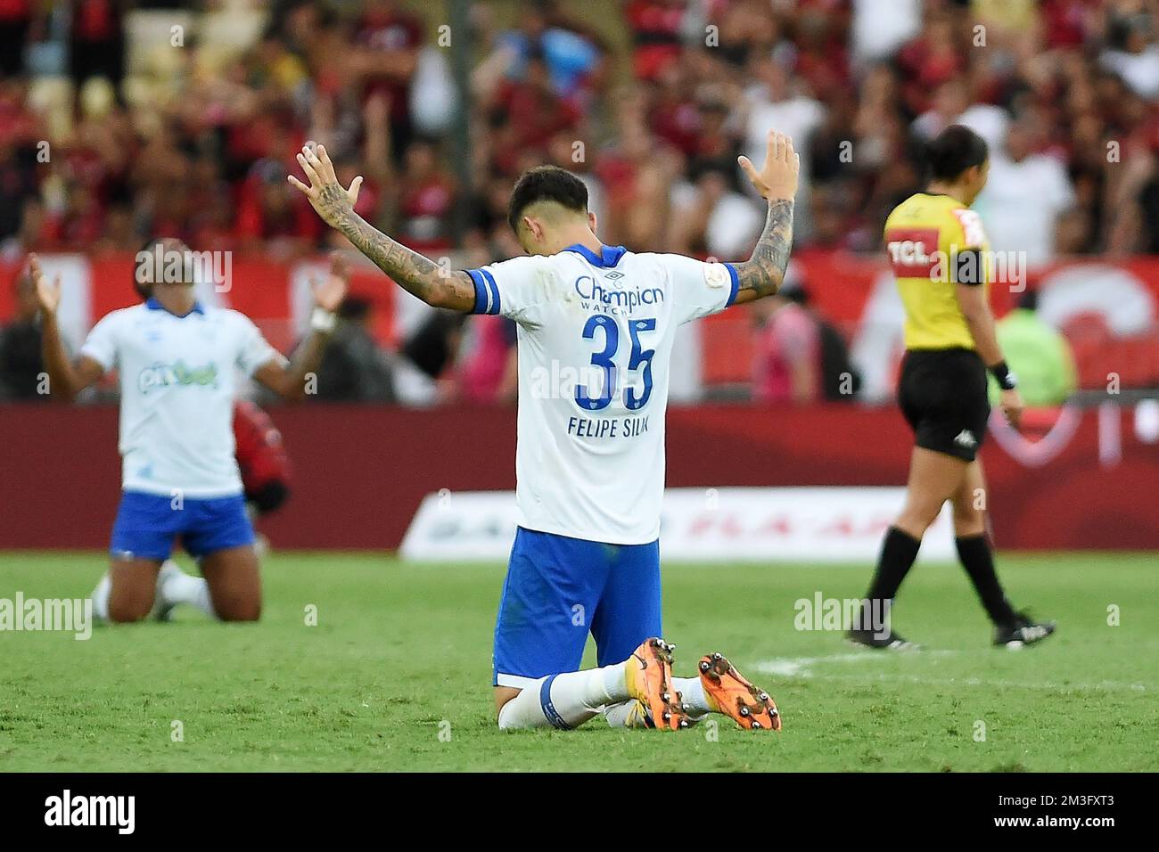 Rio de Janeiro, Brazil, November 12, 2022. Football player Felipe Silva ...