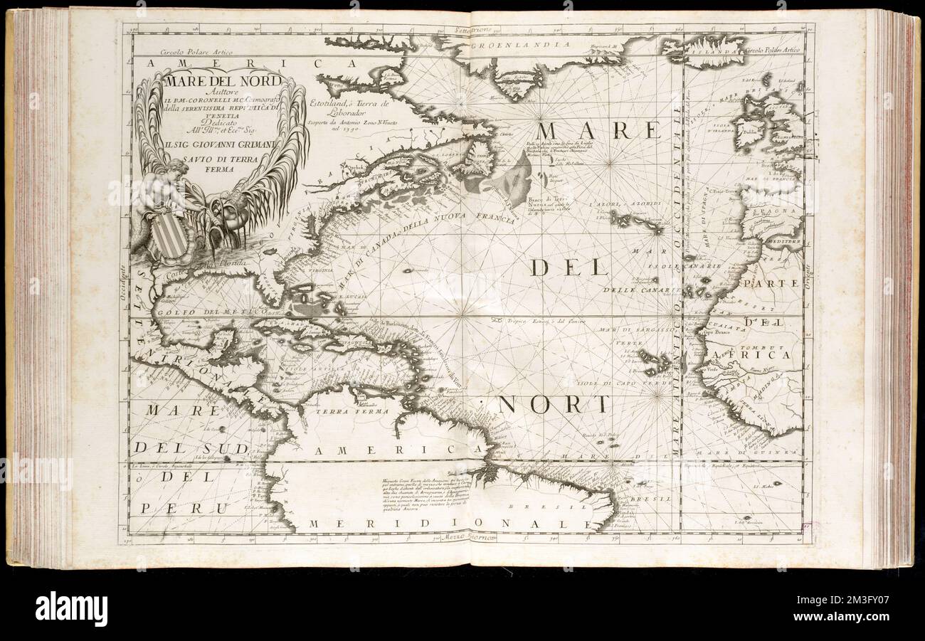 Mare del Nord , Nautical charts, Atlantic Ocean, Early works to 1800 ...