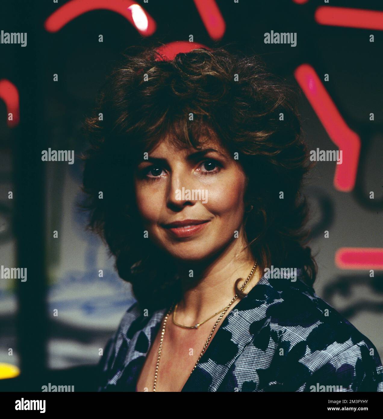 Michaela May, deutsche Schauspielerin, Portrait, Deutschland, 1985 ...