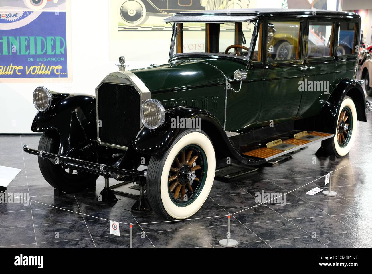 The world's classic vintage cars are collected in the Toyota Motor Museum Nagakute in Japan ...