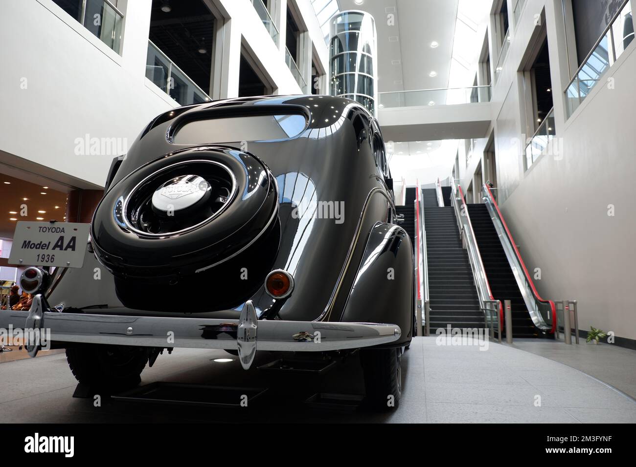 The world's classic vintage cars are collected in the Toyota Motor ...