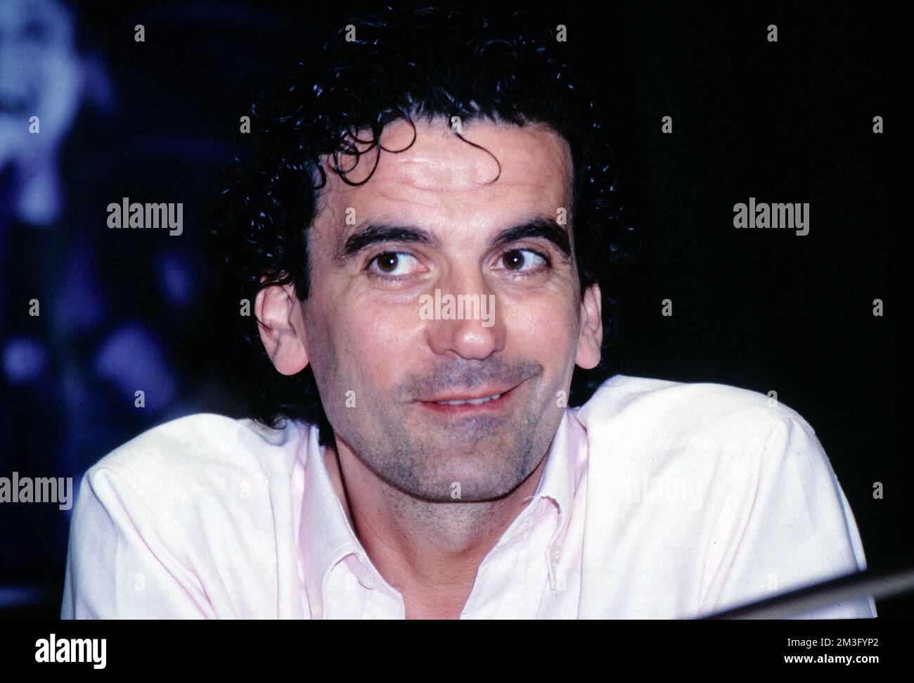 Massimo Troisi, italienischer Schauspieler, hier beim Münchner Filmfest ...