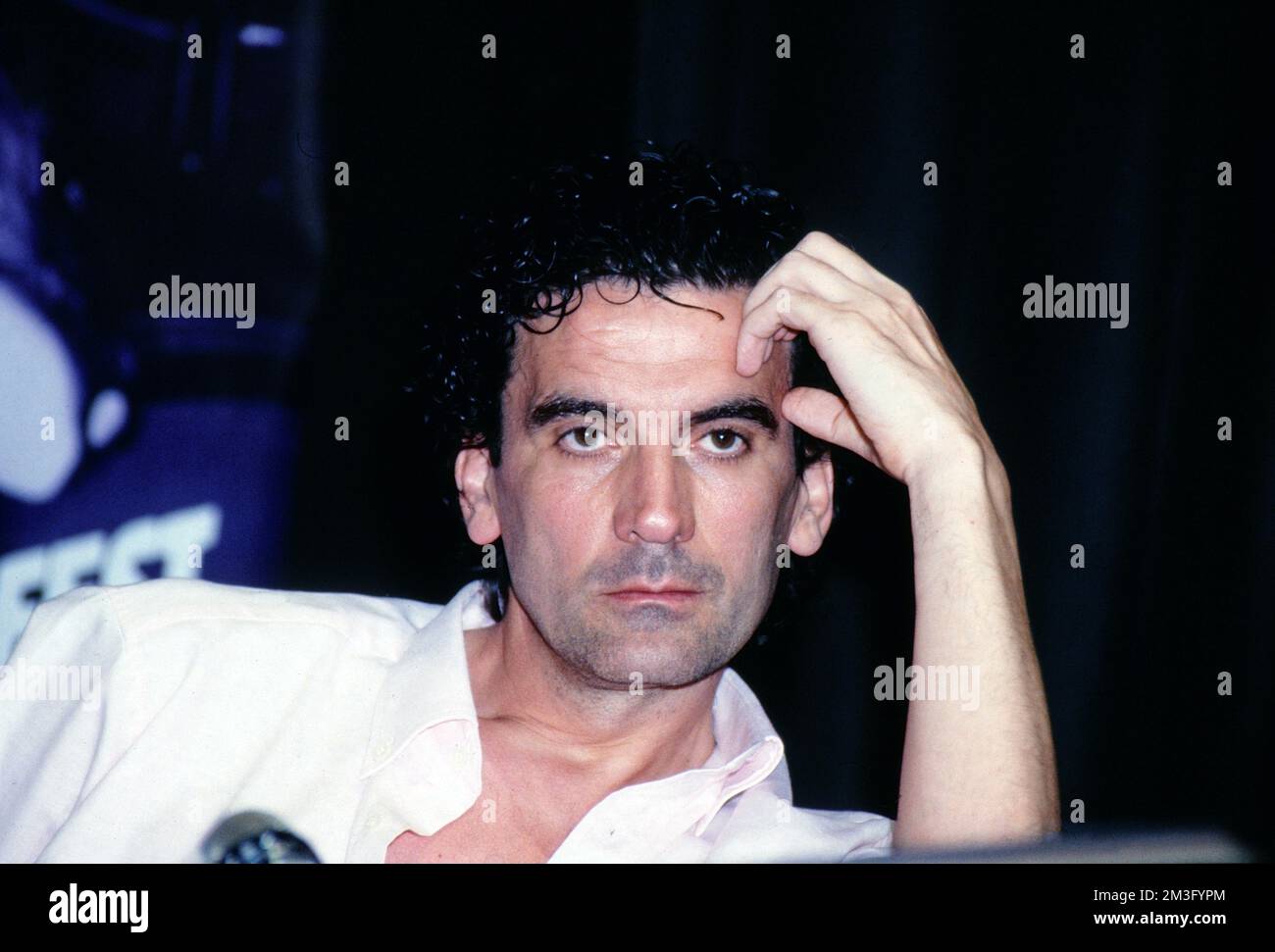 Massimo Troisi, italienischer Schauspieler, hier beim Münchner Filmfest ...