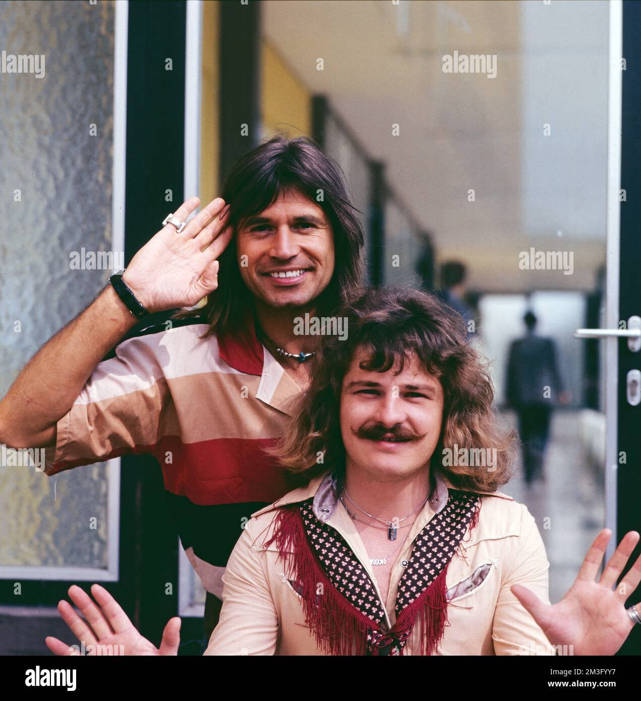 Waterloo and Robinson, Pop-Duo aus Österreich mit Hans Kreuzmayr und ...