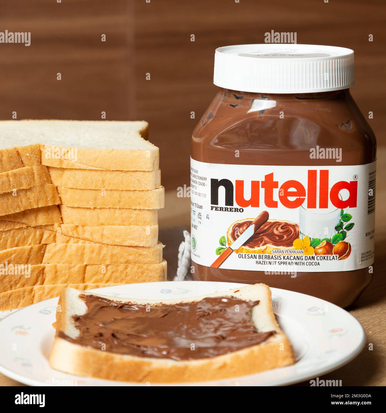 Nutella On Bread High Res