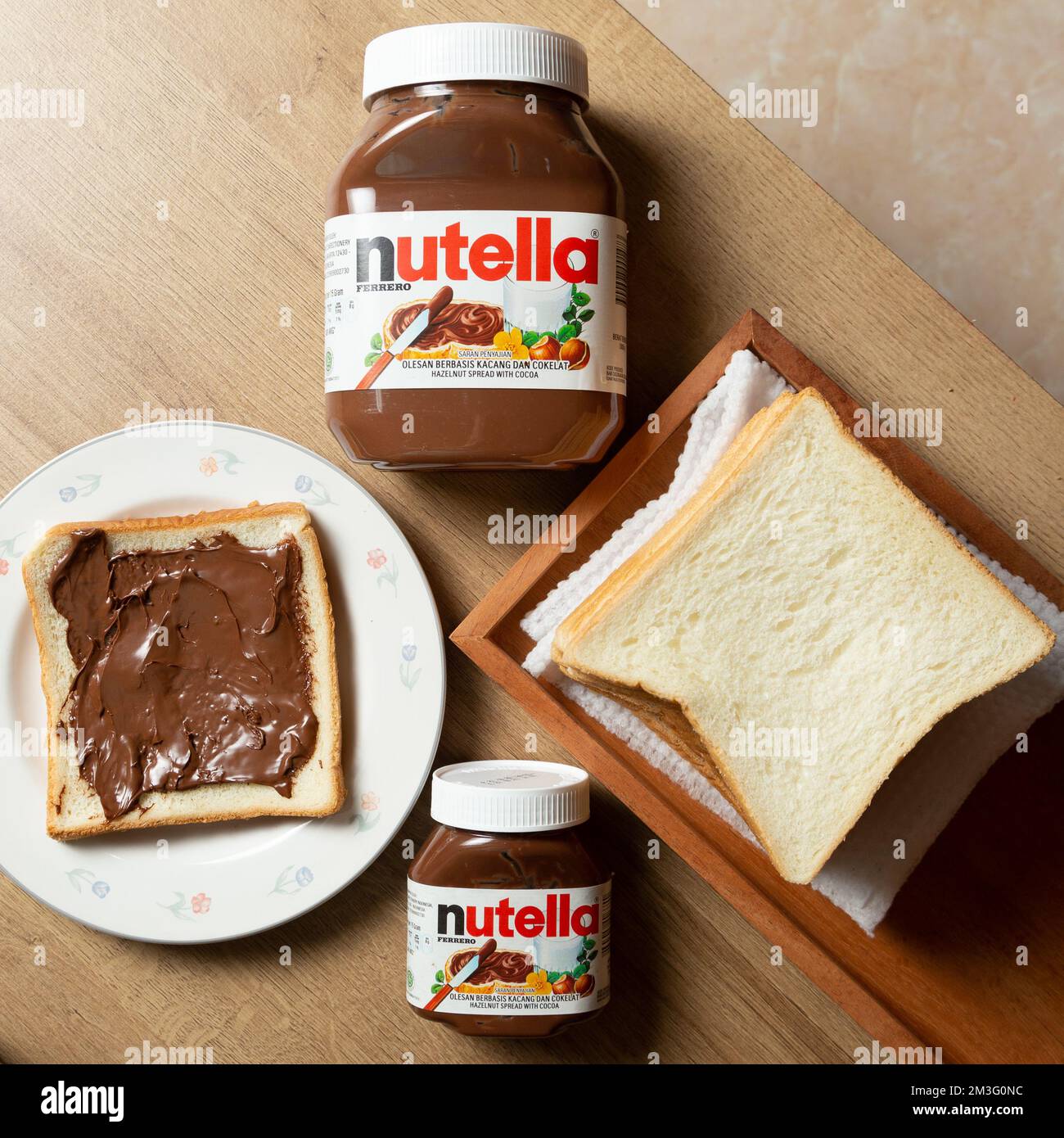 Nutella On Bread High Res