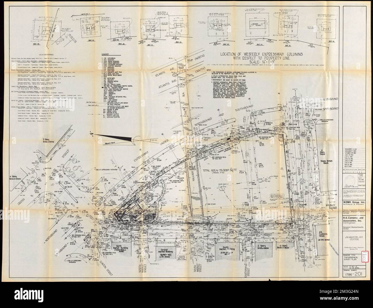 Marketplace Center : topographical survey plan , City planning ...