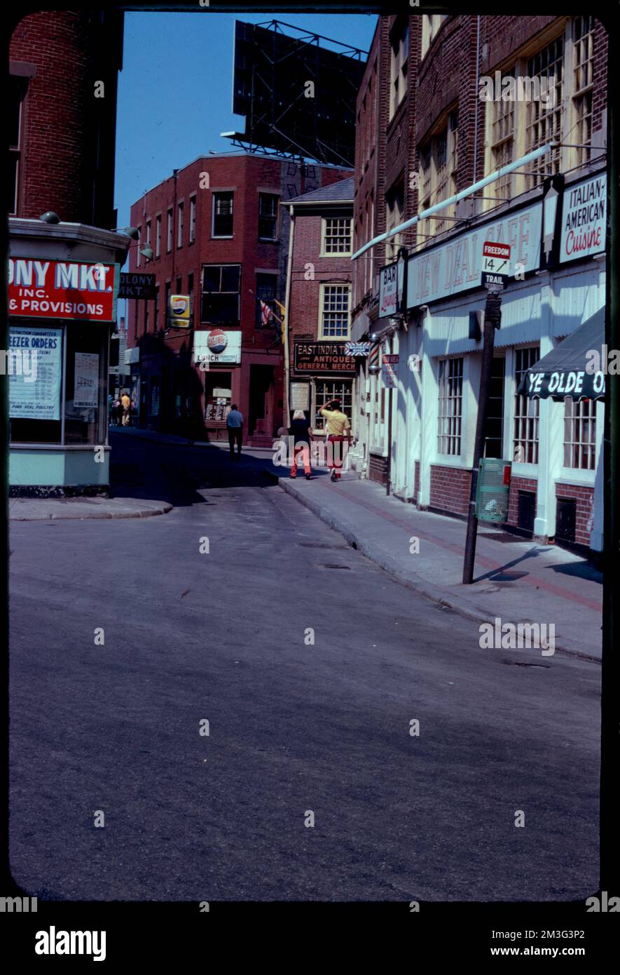 Boston marshall street hi-res stock photography and images - Alamy