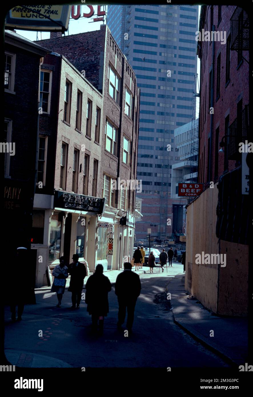 Boston marshall street hi-res stock photography and images - Alamy