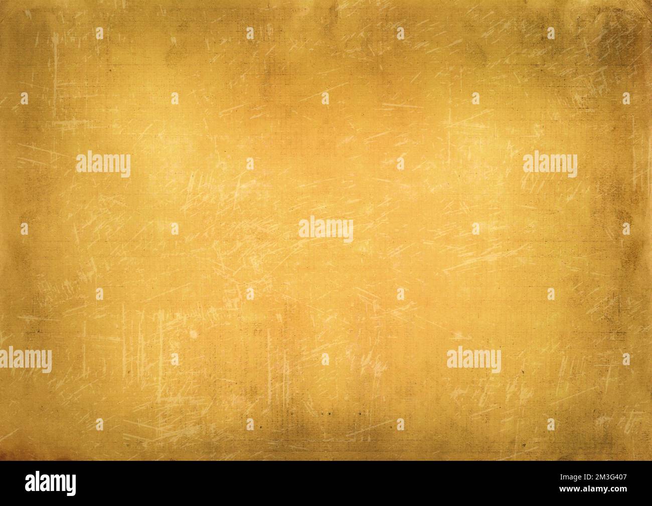 Texture of old yellow paper with scratches and scuffs. Parchment. retro ...