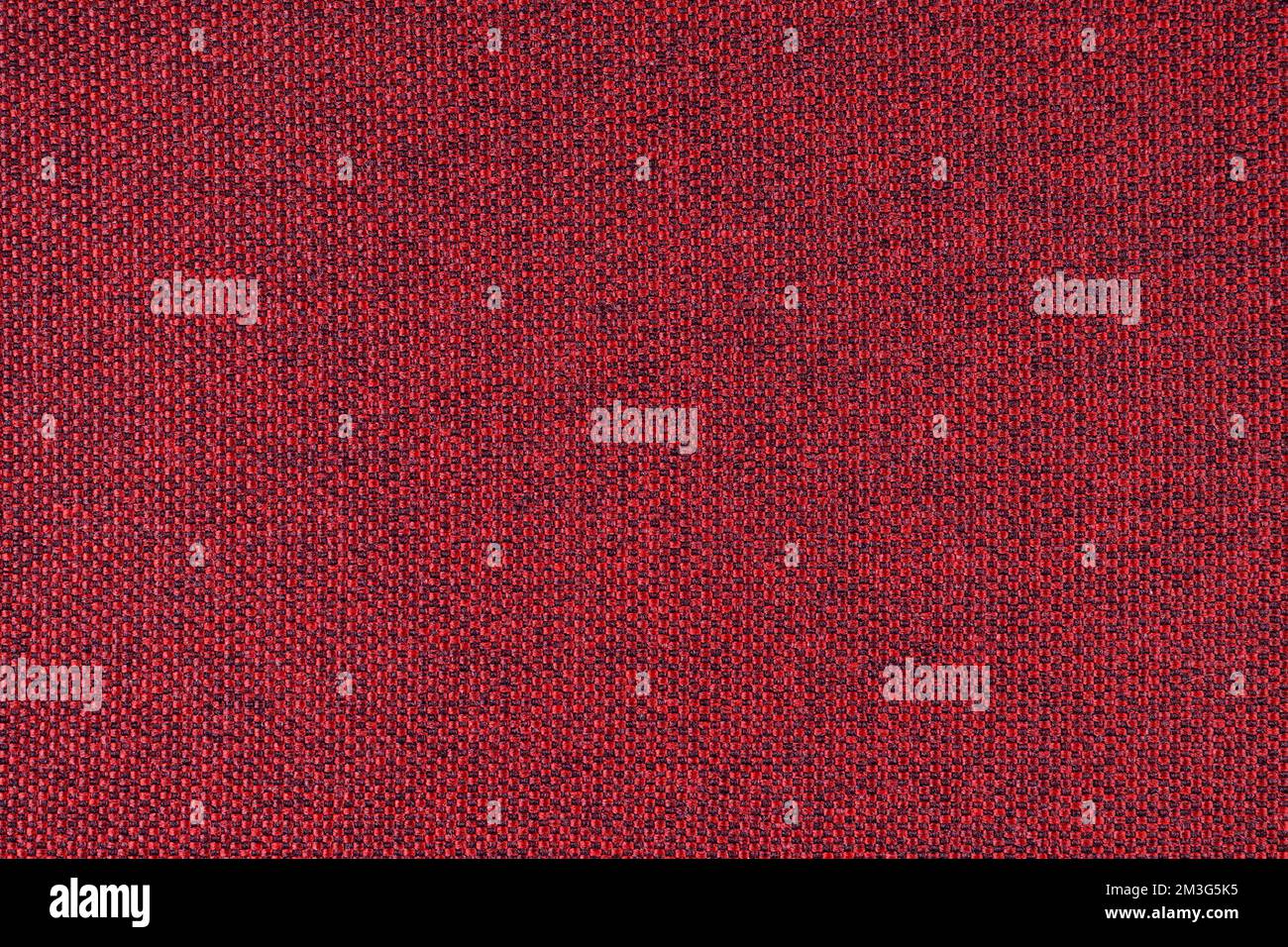 Close-up texture of natural red coarse weave fabric or cloth. Fabric ...