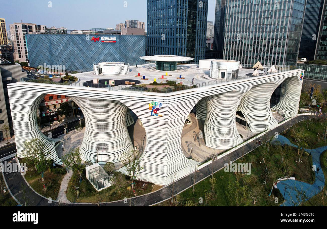 Aerial photo shows the "future parking lot", the Dragonfly Park in ...