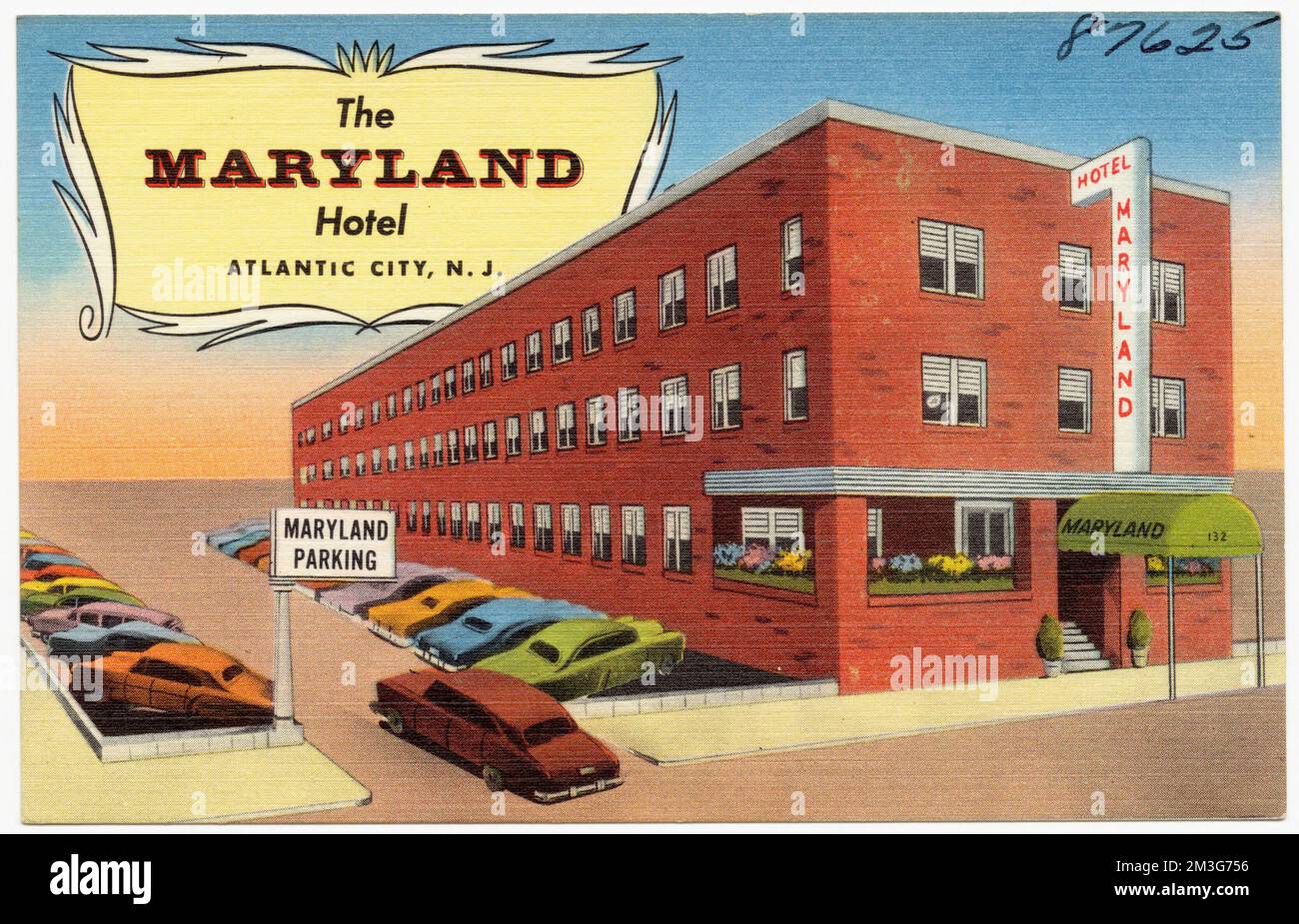 The Maryland Hotel, Atlantic City, N.J. , Motels, Tichnor Brothers ...