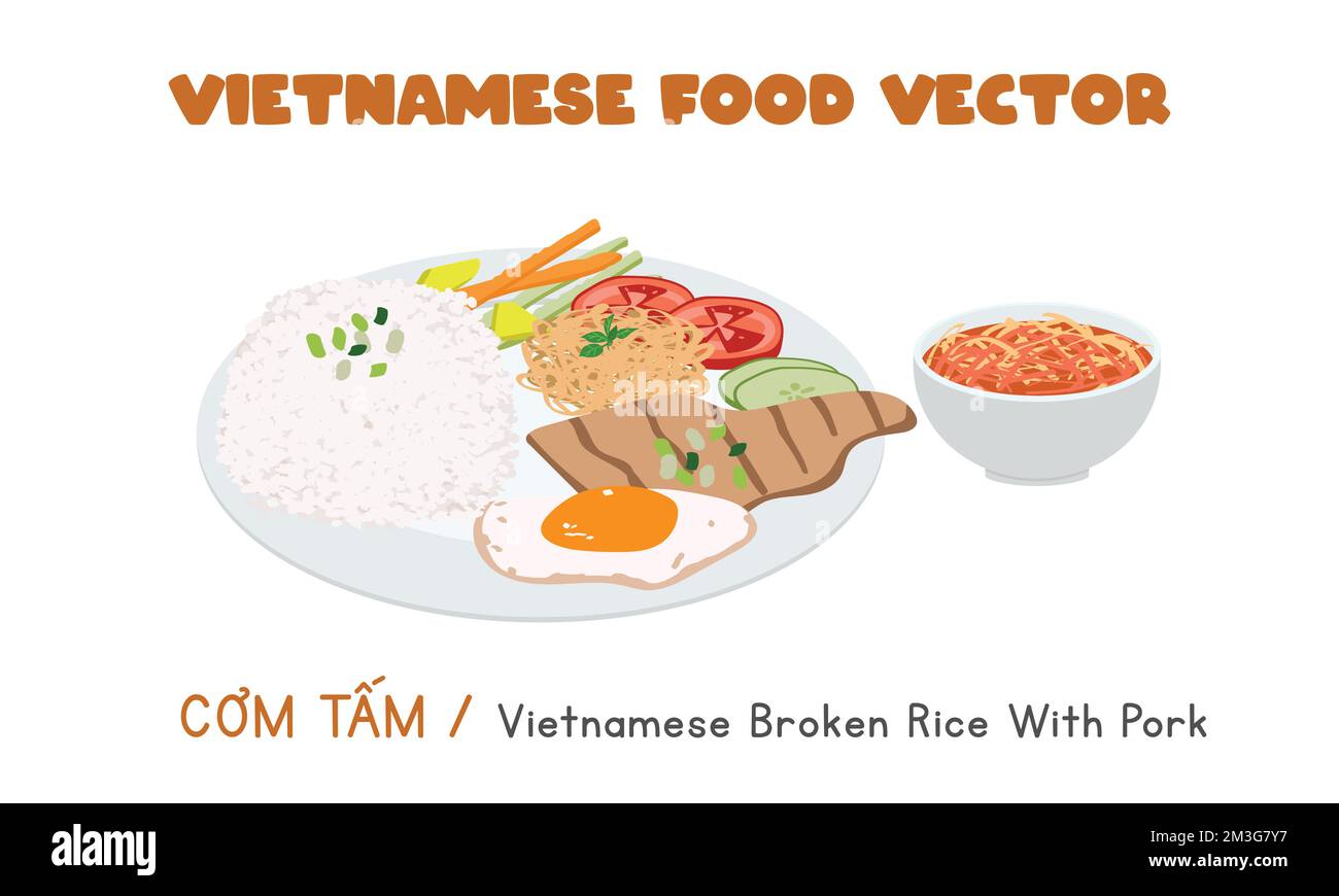 Illustration rice egg pork Stock Vector Images - Alamy