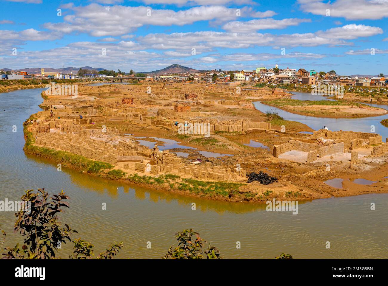 Brick production in Antananarivo, Madagascar Stock Photo - Alamy