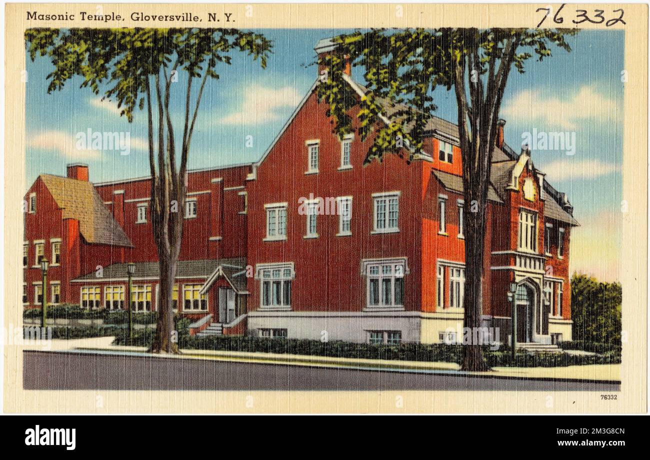 Masonic Temple, Gloversville, N. Y. , Organizations' facilities ...