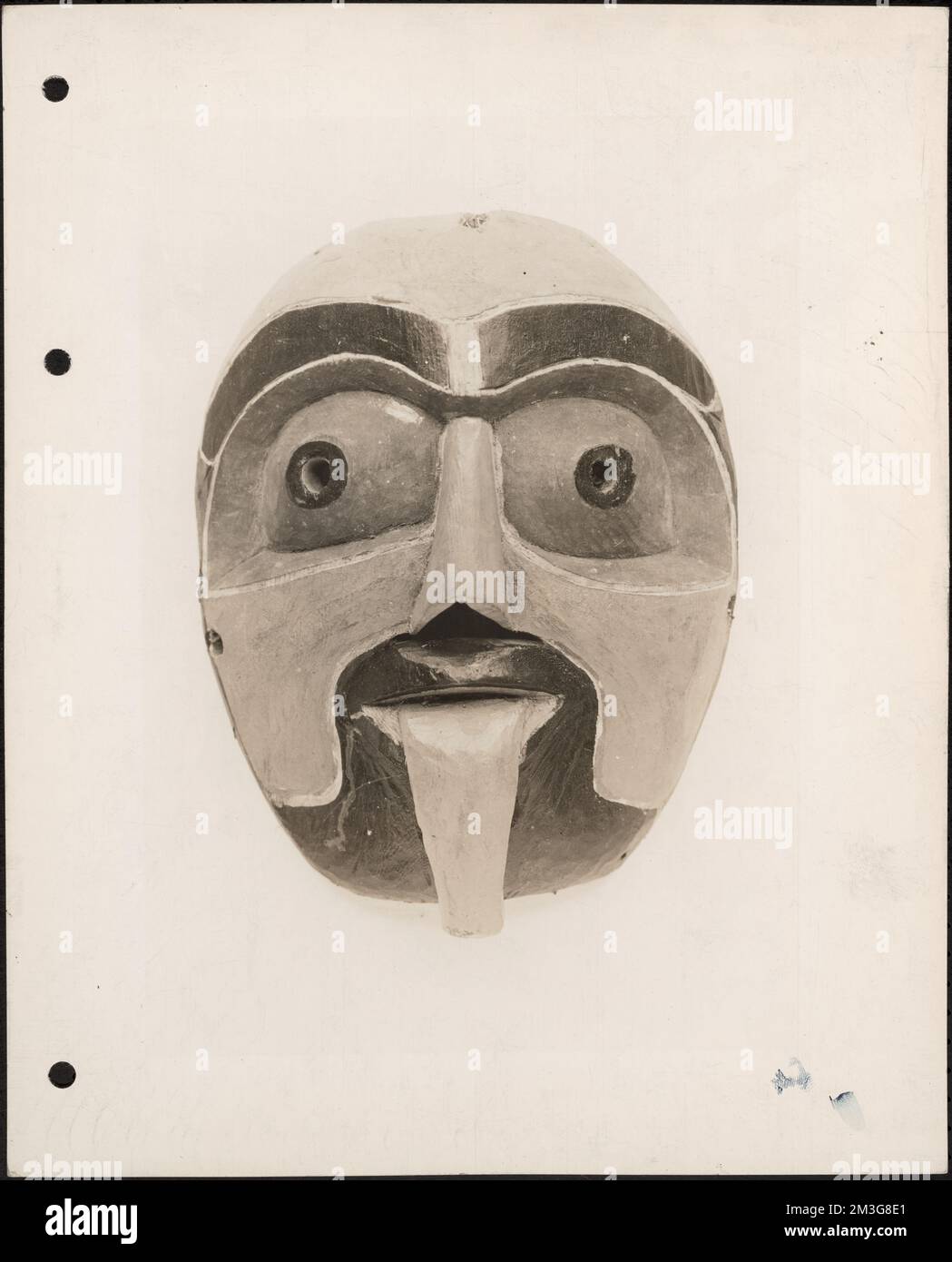 Masque, Peabody Museum , Wood carvings, Masks. The Massachusetts WPA ...