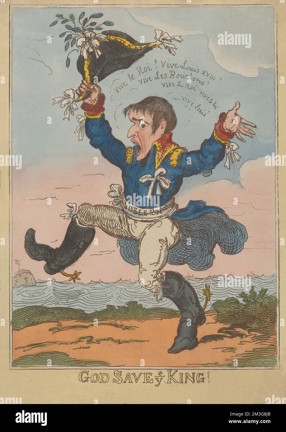 Cartoon exile hi-res stock photography and images - Alamy