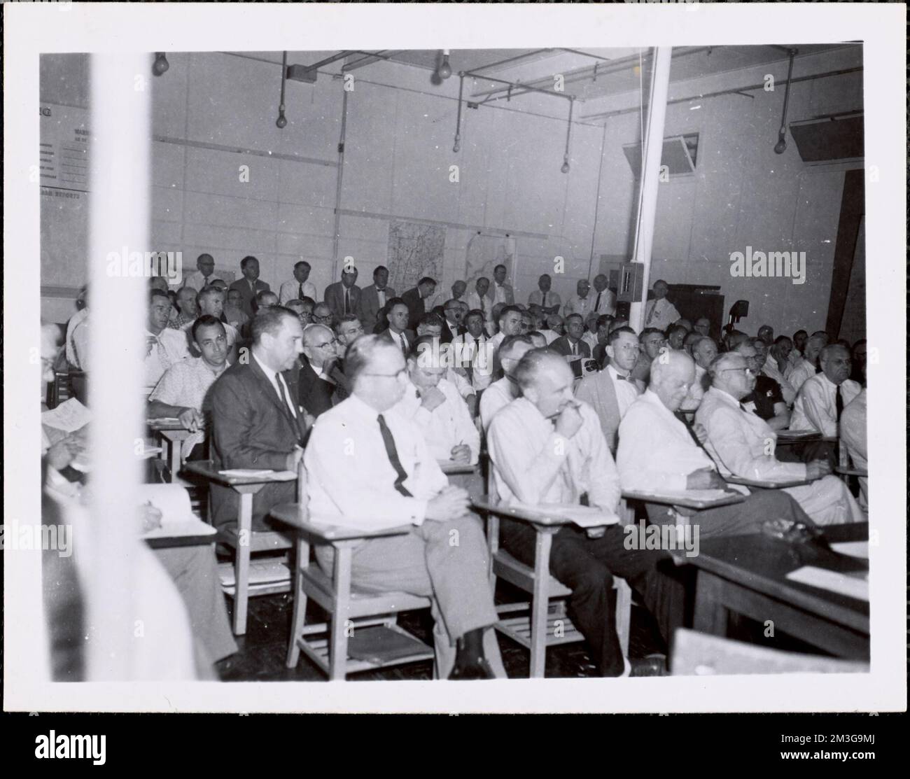 Massachusetts, 1953 , Audiences, Civil defense. Records of the Office ...