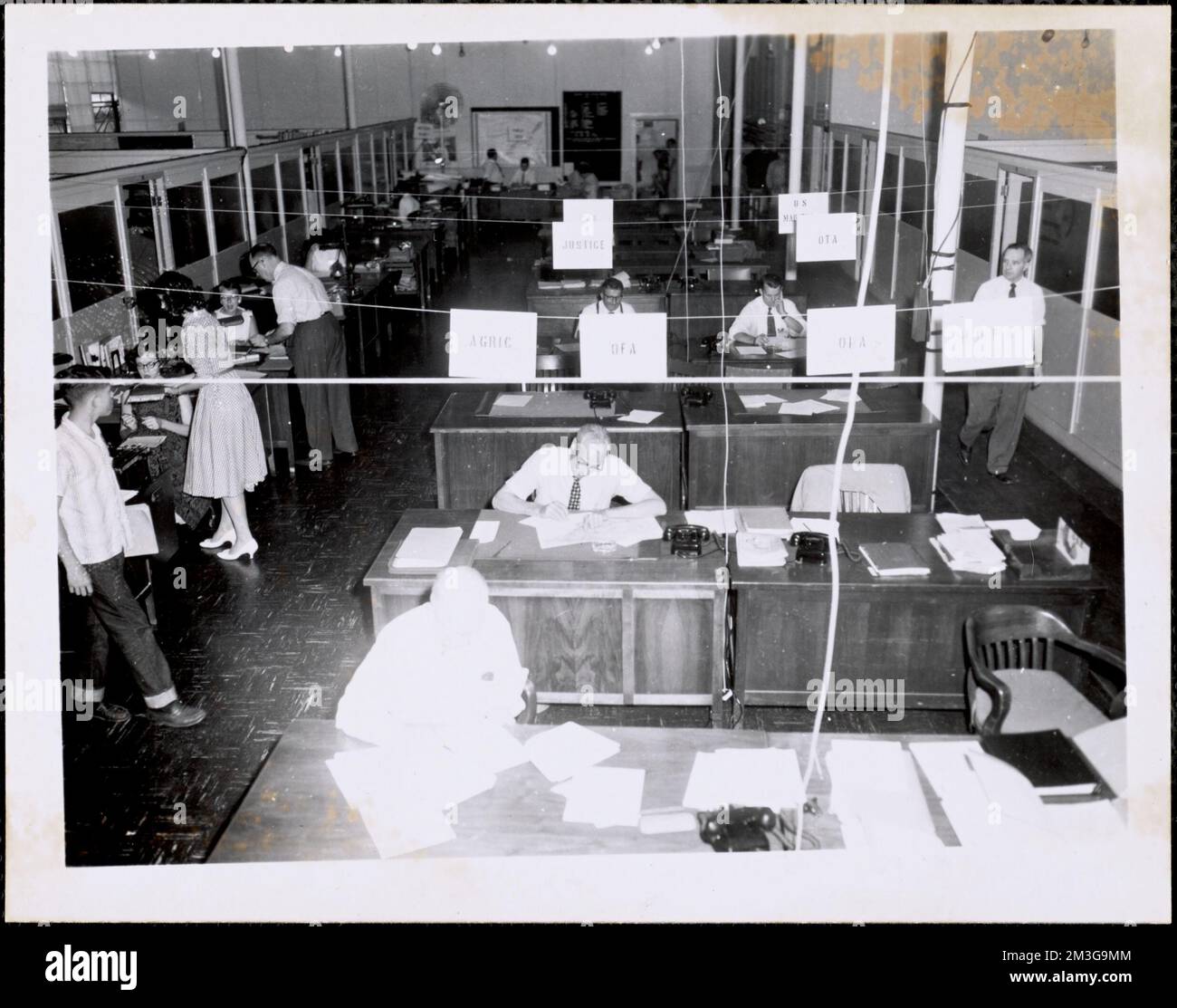 Massachusetts, 1953 , Offices, Civil defense. Records of the Office of ...