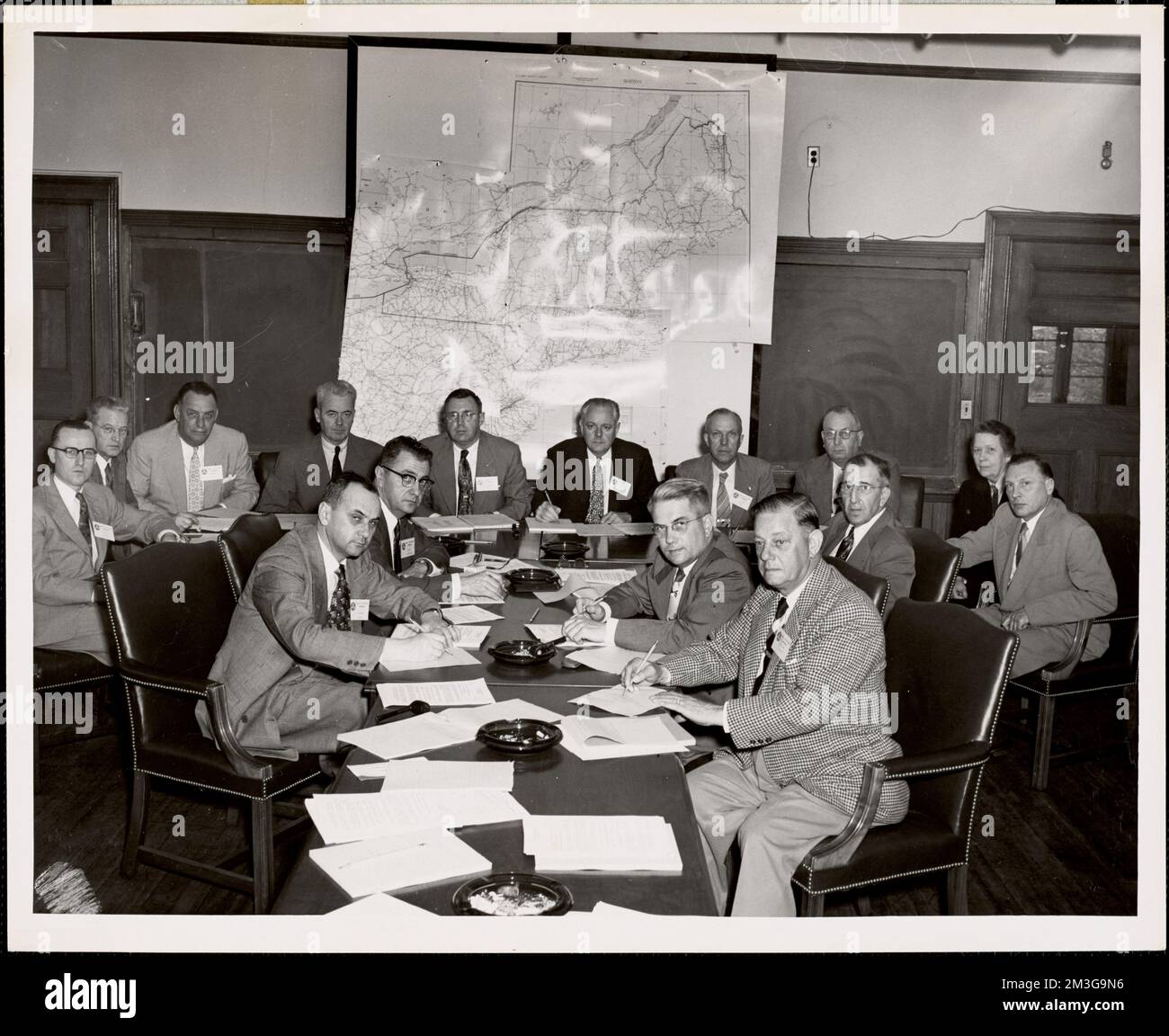 Massachusetts, 1953 , Civil defense. Records of the Office of Civil ...