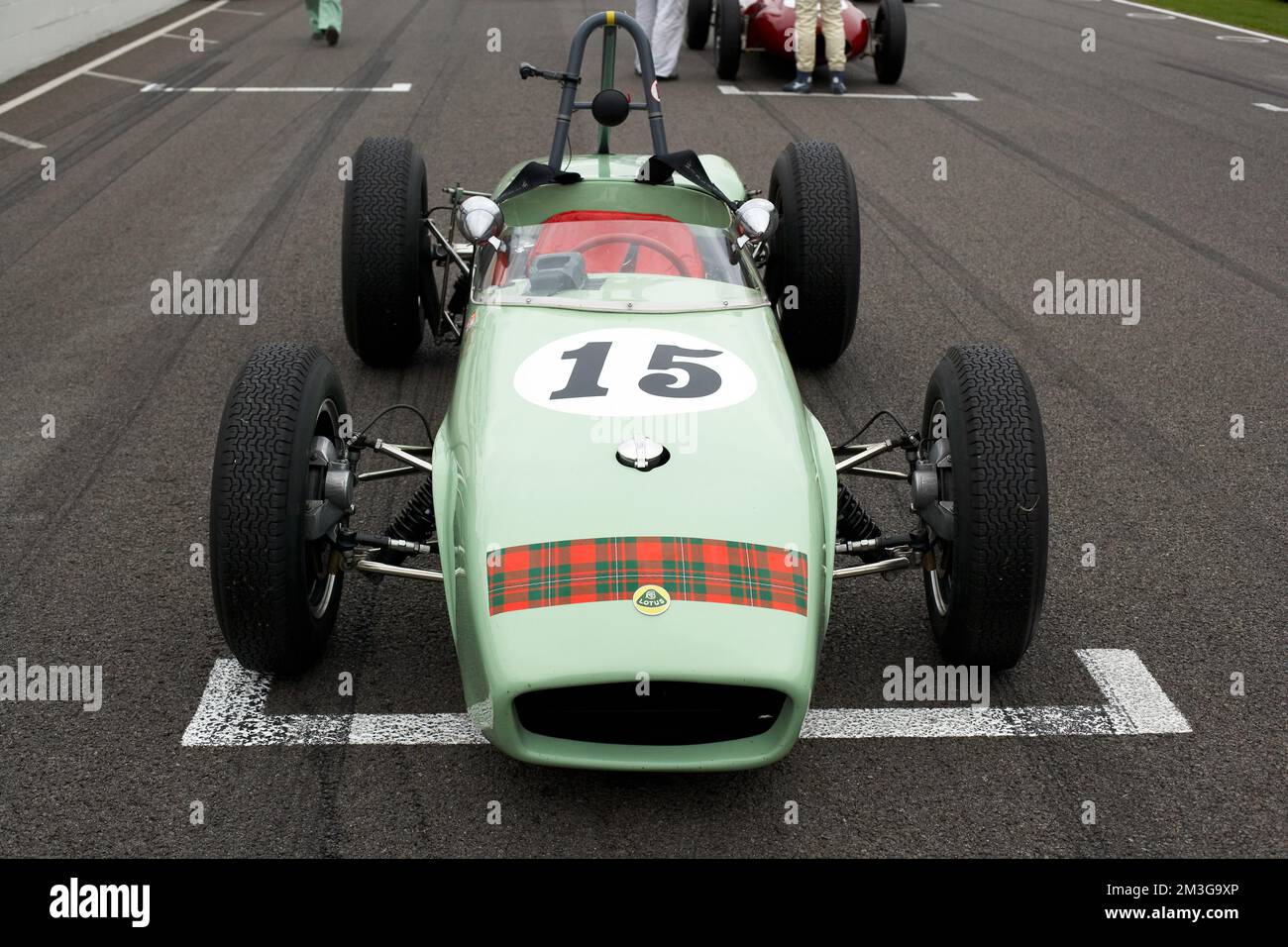 Vintage race car at Goodwood Revival Stock Photo - Alamy